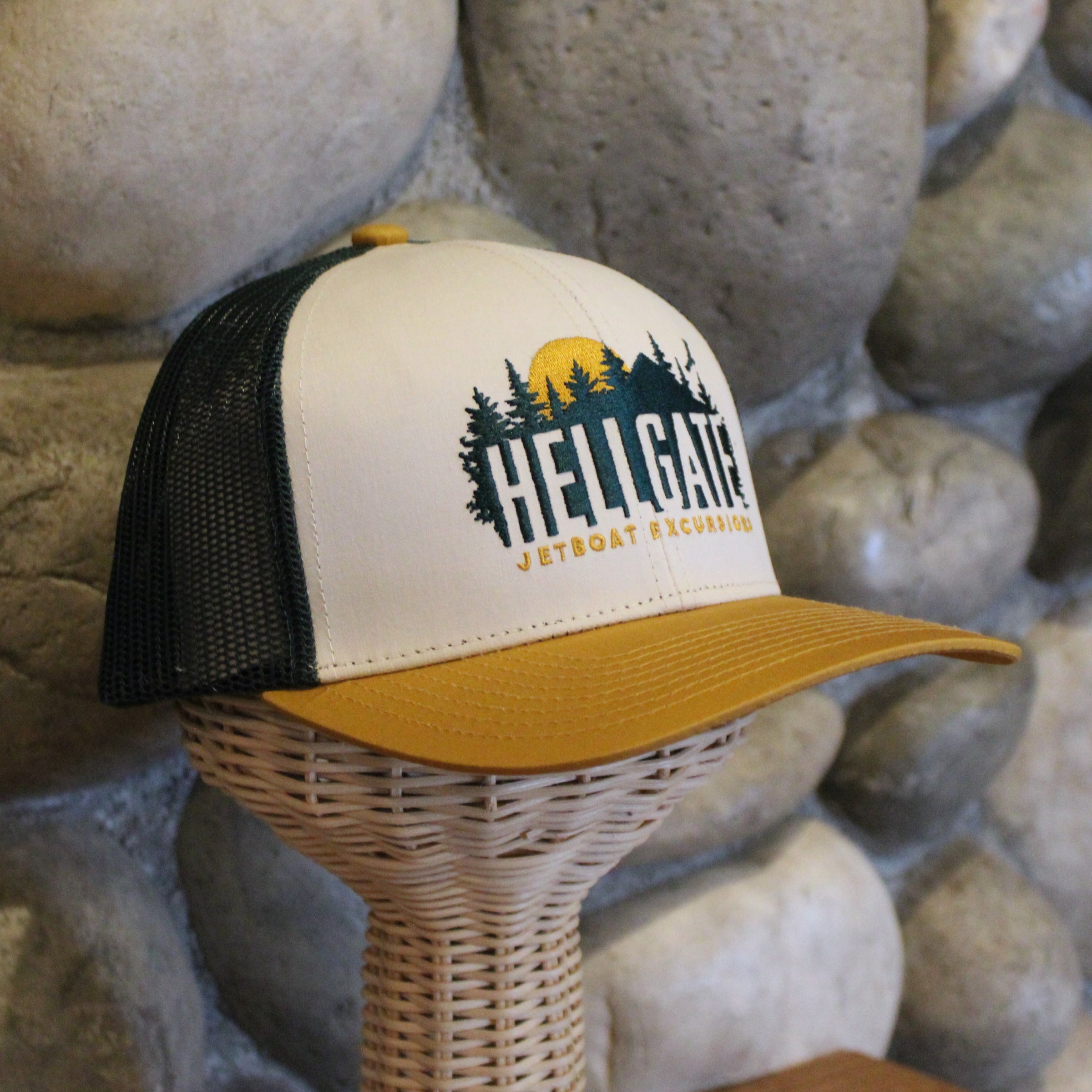 HG Green Gold Nat Cap | Hellgate and Co.